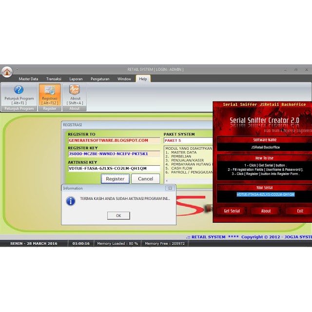 Jual Program Retail System + Keygen | Shopee Indonesia