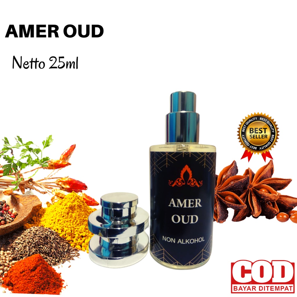 Jual Amer Oud Minyak Wangi Arab Saudi Parfum Amir Al Oud Murni Non Alkohol 25ml Parfume Ibadah ...
