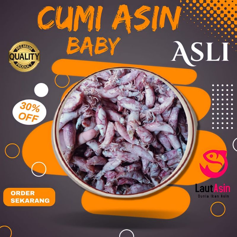 Jual Baby Cumi Asin 1kg Kualitas Super Premium | Shopee Indonesia