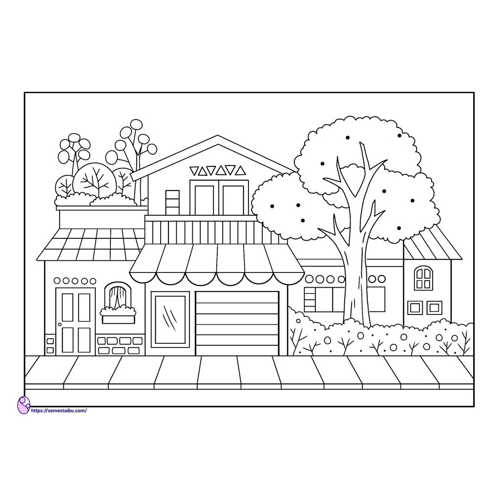 Jual ( Min Order 20Pcs ) Kertas Gambar Mewarnai F4 - Latih Imajinasi ...