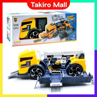 Jual Mainan Permainan Maenan Edukasi Mobil Mobilan Truk Truck eskavator ...