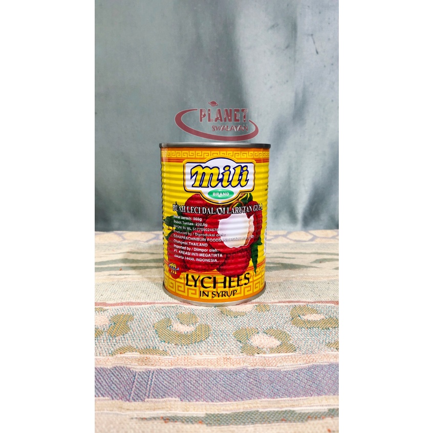 Jual MILI BRAND LYCHEES IN SYRUP | Shopee Indonesia