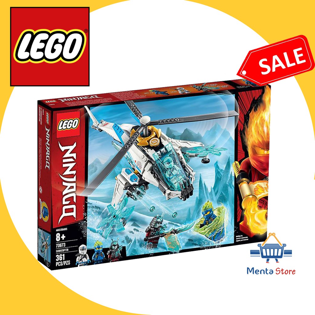 Jual LEGO 70673 Ninjago ShuriCopter Cool Ninja Toy Kids Helicopter Show ...