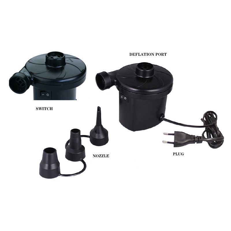 Jual POMPA LISTRIK ELECTRIC AIR PUMP POMPA KASUR ANGIN KOLAM RENANG | Shopee Indonesia