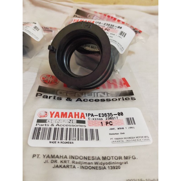 Jual Karet Sambungan Manipol ORI Yamaha New Vixion NVA NVL MX King Joint Intake | Shopee Indonesia