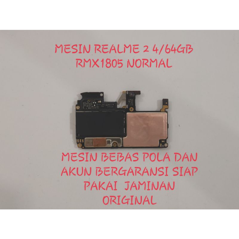 Jual mesin realme 2 4/64 normal mesin realme 2 normal mesin rmx1805 ...