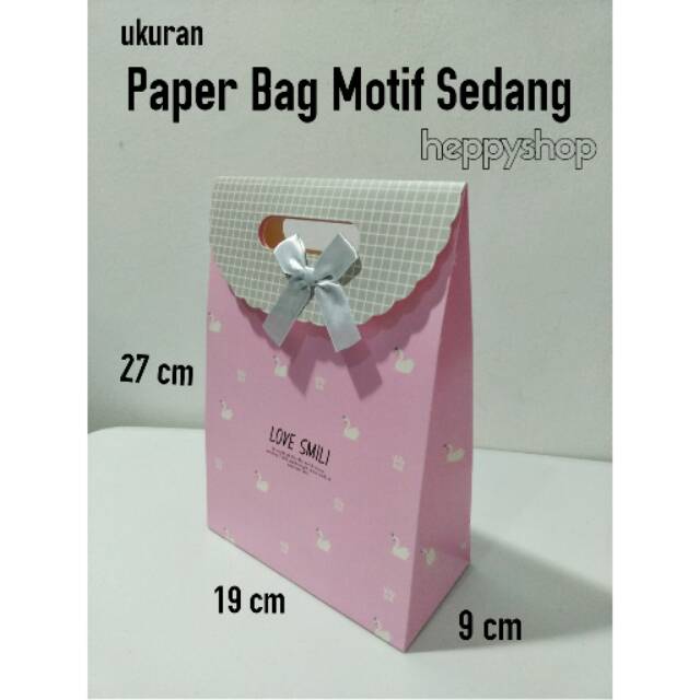 Jual Paper Bag Motif Sedang, Paper Bag Fancy, Paper Bag Lucu | Shopee ...