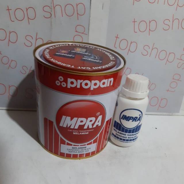 Jual CAT IMPRA MELAMINE KAYU SANDING SEALER MSS-123 + HARDENER ISI 1KG ...