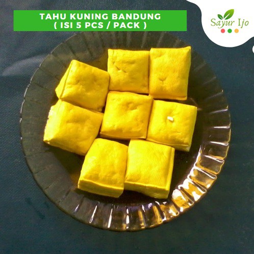 Jual Tahu Kuning Isi 10 PCS PER Pack Fresh Yellow Tofu Takwa Kunyit ...
