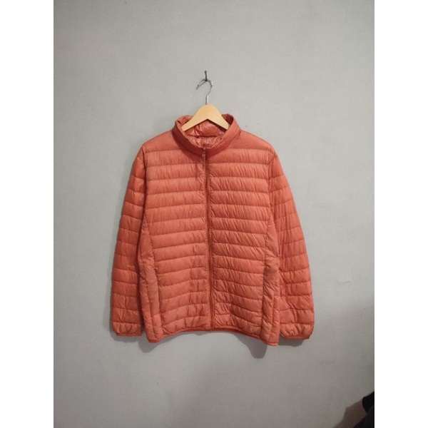 Jual UNIQLO ULTRALIGHT DOWN JACKET (OREN) | Shopee Indonesia