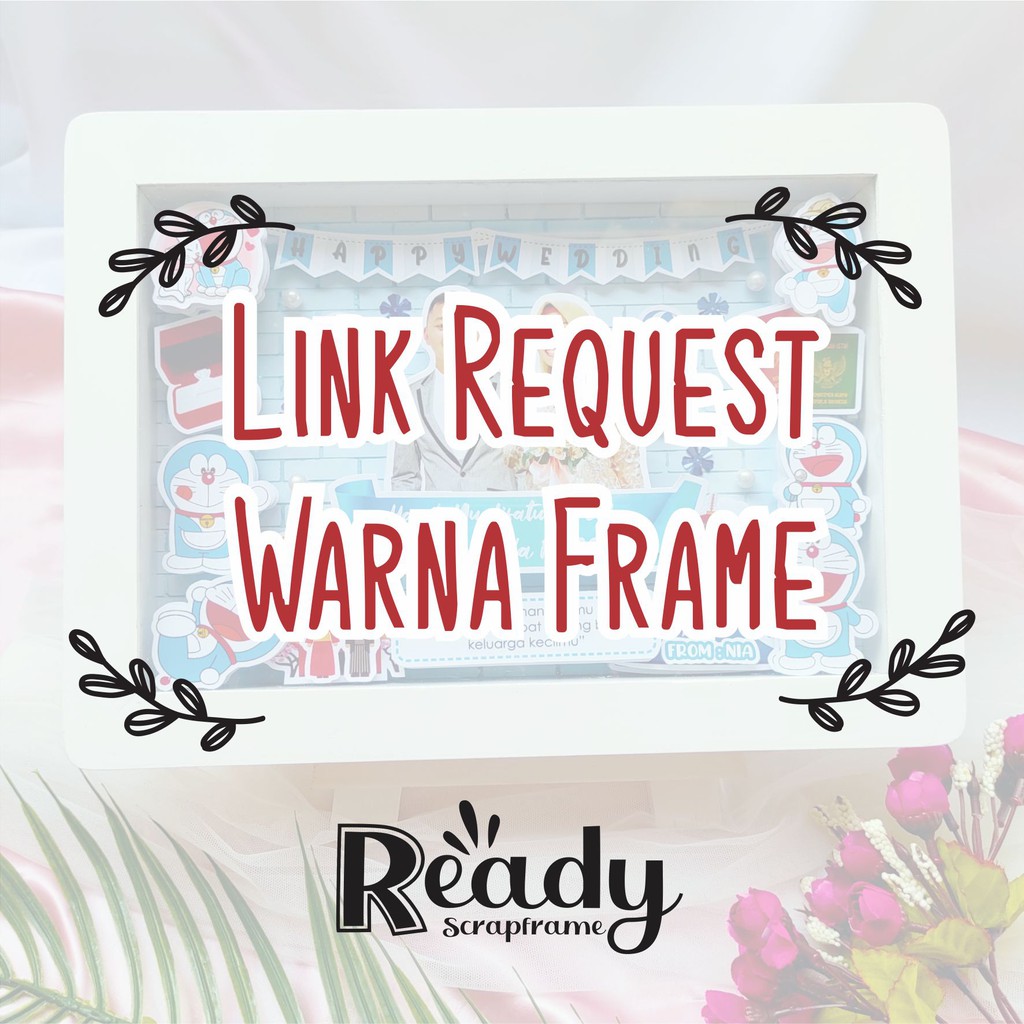 Jual Scrapframe Scrapbook 3D khusus pilih warna frame A4 size | Shopee ...