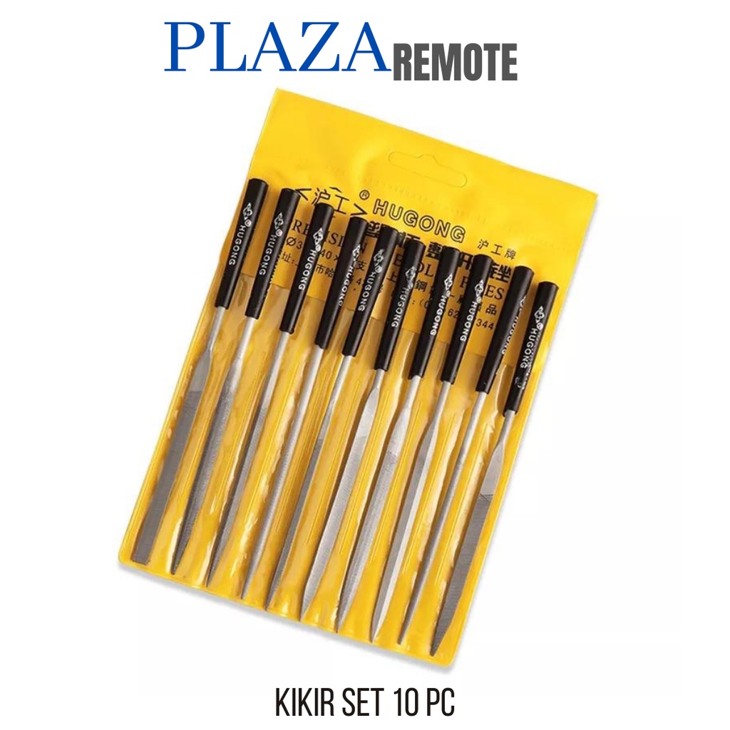 Jual ALAT KIKIR MINI HUGONG BESI EMAS PAHAT UKIR FILES 3 MM ( 10 PC ...
