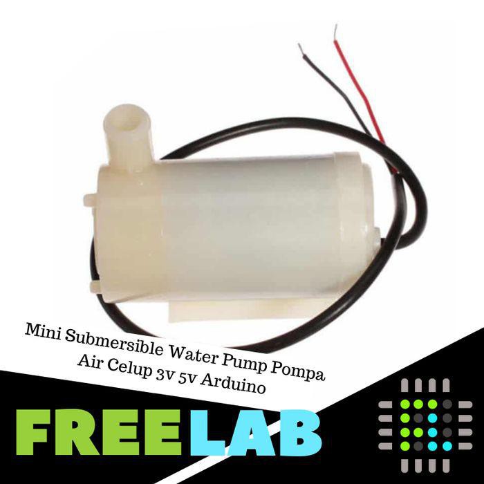 Jual Mini Submersible Water Pump Pompa Air Celup 3v 5v Arduino | Shopee ...