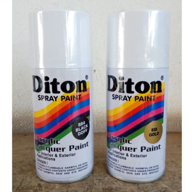 Jual Cat Semprot spray paint Diton 300cc / Cat Pilox Pylox | Shopee ...