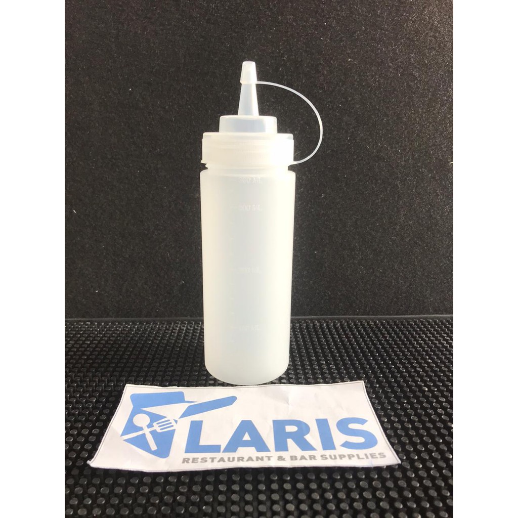 Jual Jiwins Botol Saos Plastik 12oz atau 360ml / Squeeze Dispenser 12oz ...