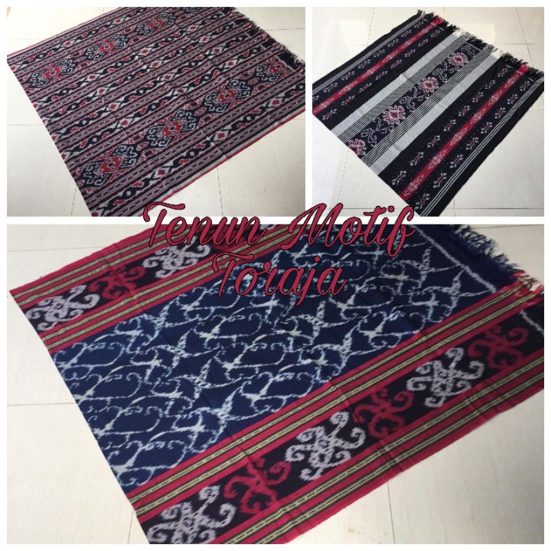 Jual KAIN TENUN MOTIF TORAJA|| TENUN TRADISIONAL|| KAIN TENUN TROSO ...