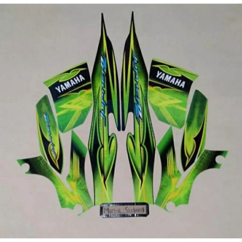 Jual STICKER STRIPING LIS LIST BODY JUPITER Z CW BURUNG HANTU TAHUN ...