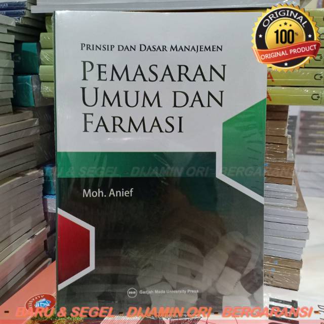 Jual Buku Original: Prinsip dan Dasar Manajemen Pemasaran Umum dan Farmasi | Shopee Indonesia