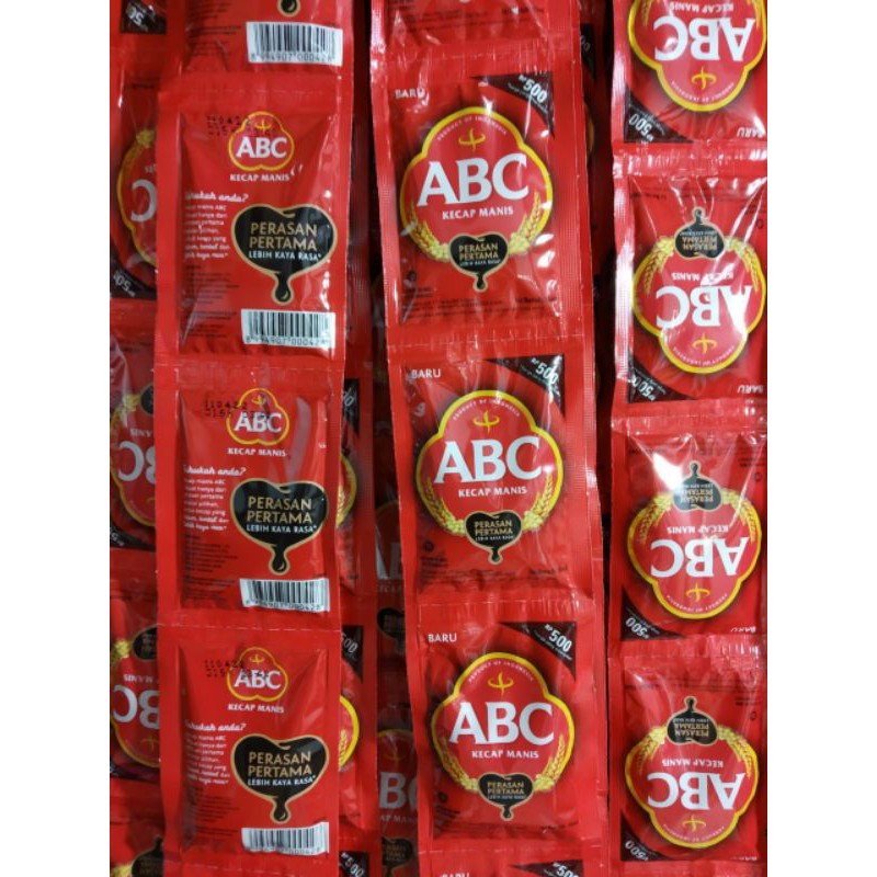 Jual ABC Kecap Manis Sachet Rentengan (12pcs) @15ml | Shopee Indonesia