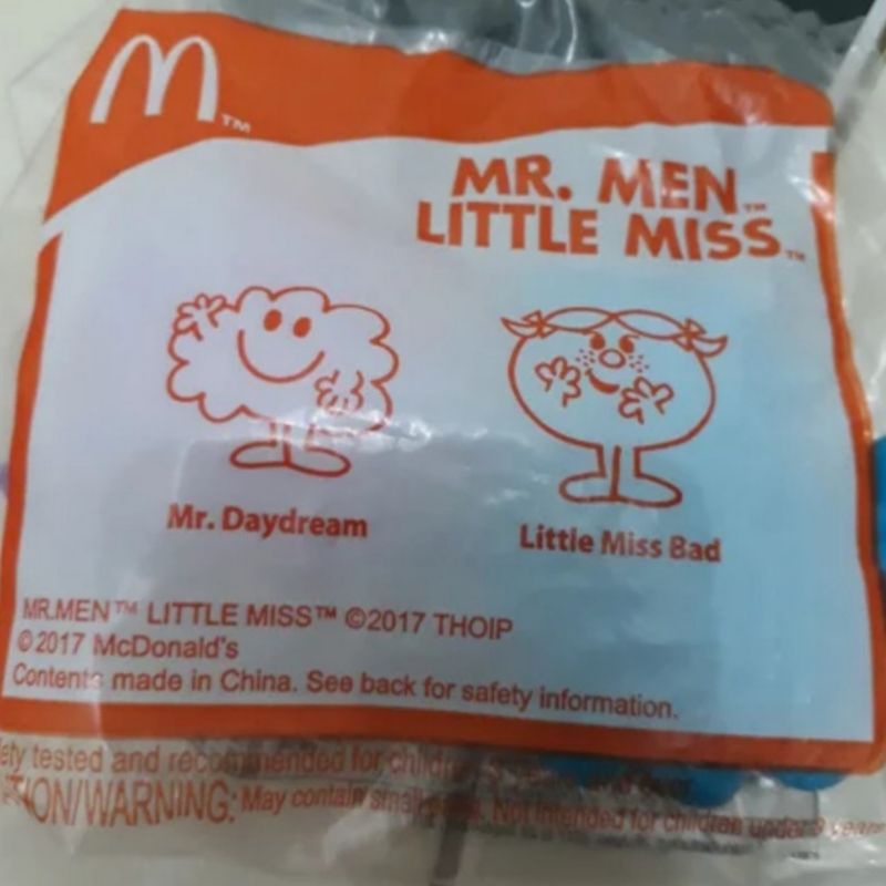 Jual Mr Daydream Little Miss Bad - Mr Men Little Miss - Happy Meal Mc ...