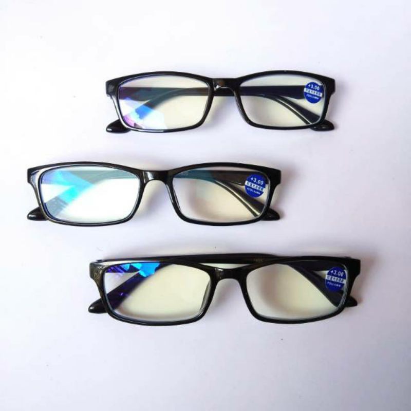 Jual Kaca mata plus anti radiasi lensa blue Ray | Shopee Indonesia