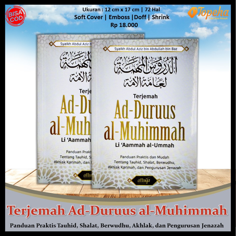 Jual Terjemah Kitab Ad-Duruus al-Muhimmah Li 'Aammah al-Ummah Durusul ...