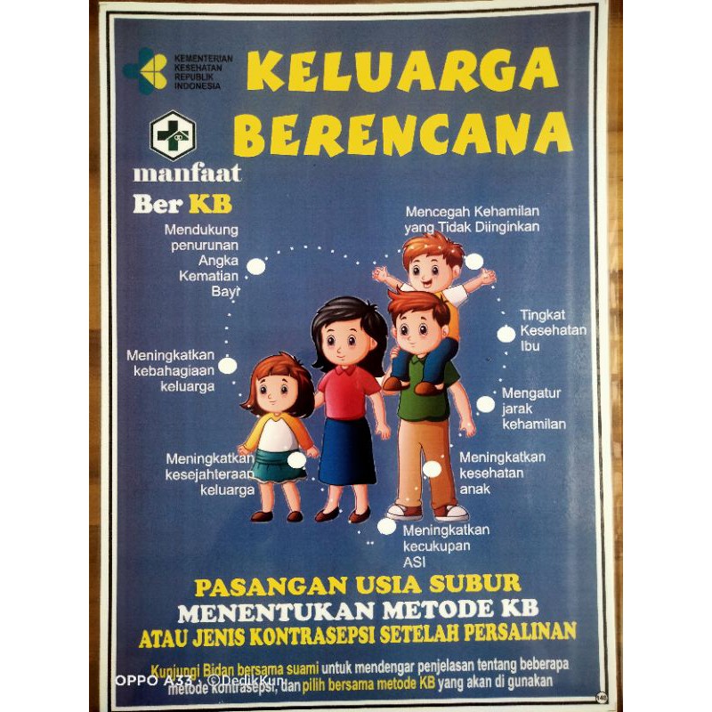 Jual (148) POSTER KELUARGA BERENCANA | Shopee Indonesia