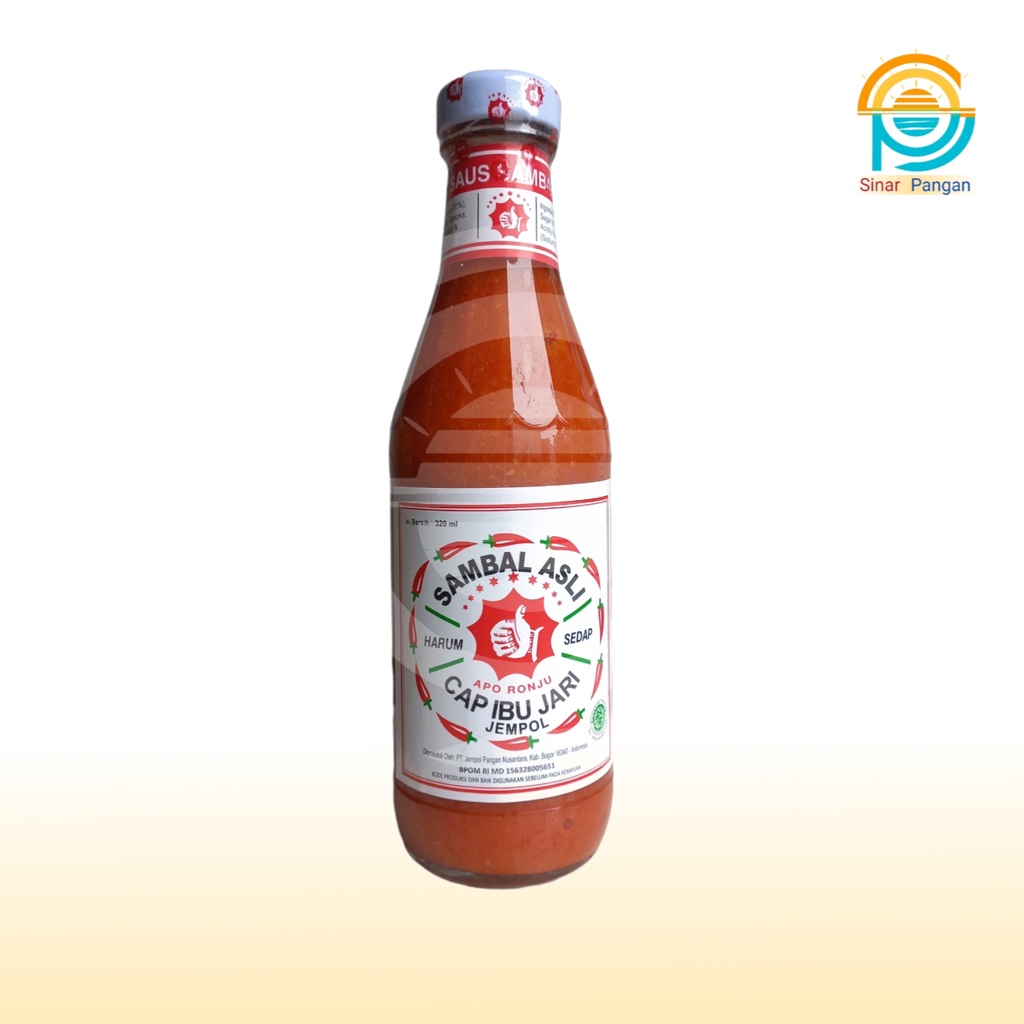 Jual Sambal Asli Cap Ibu Jari - Saos Sambal Jempol Original 320gr ...
