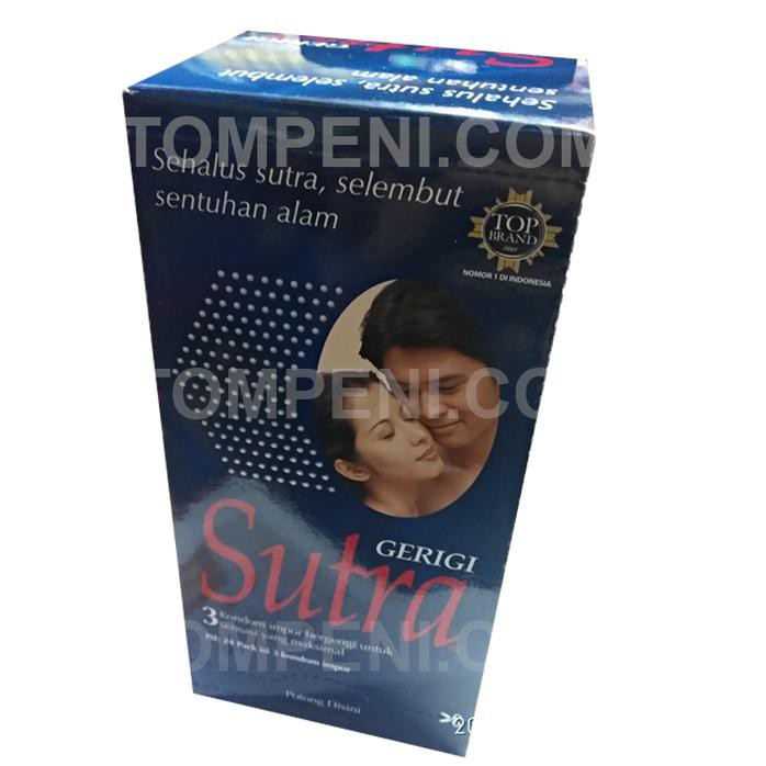 Jual KONDOM SUTRA GERIGI BOX 24 STRIP X 3 PCS | Shopee Indonesia