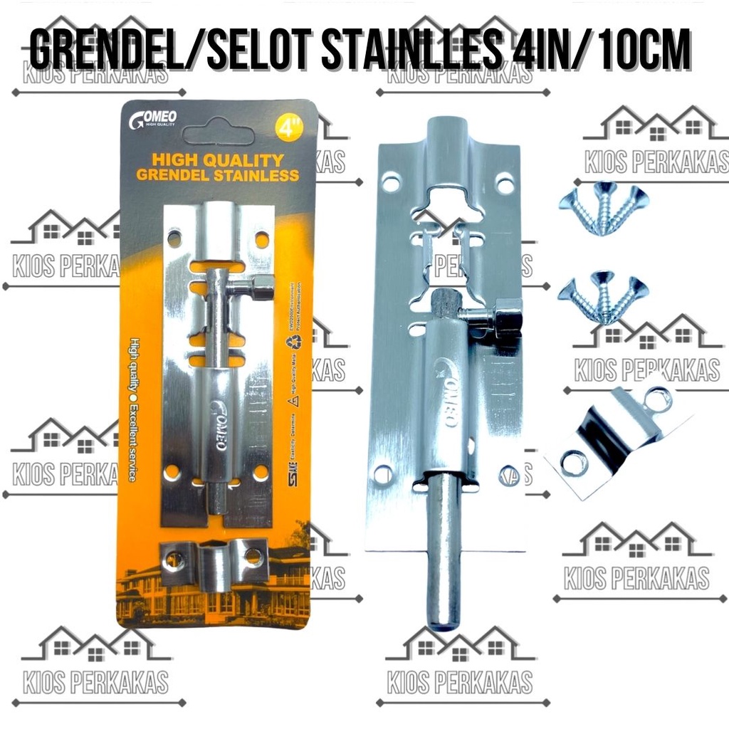 Jual GOMEO Grendel/Gerendel Pintu Jendela|Slot/Selot Pintu Rumah ...