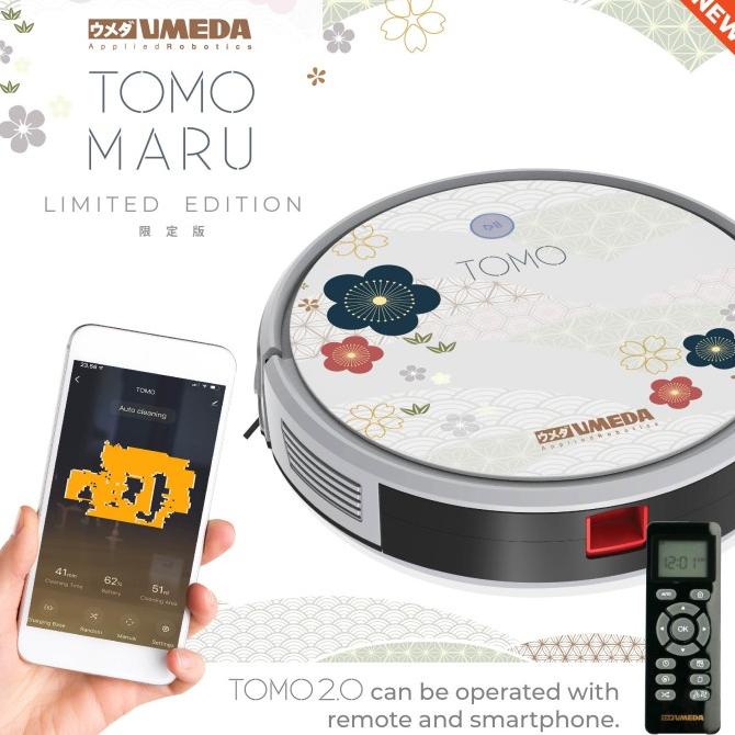 Jual Umeda Tomo Maru Robot Vacuum Cleaner and Mop (Sapu Pel Vakum Debu ...