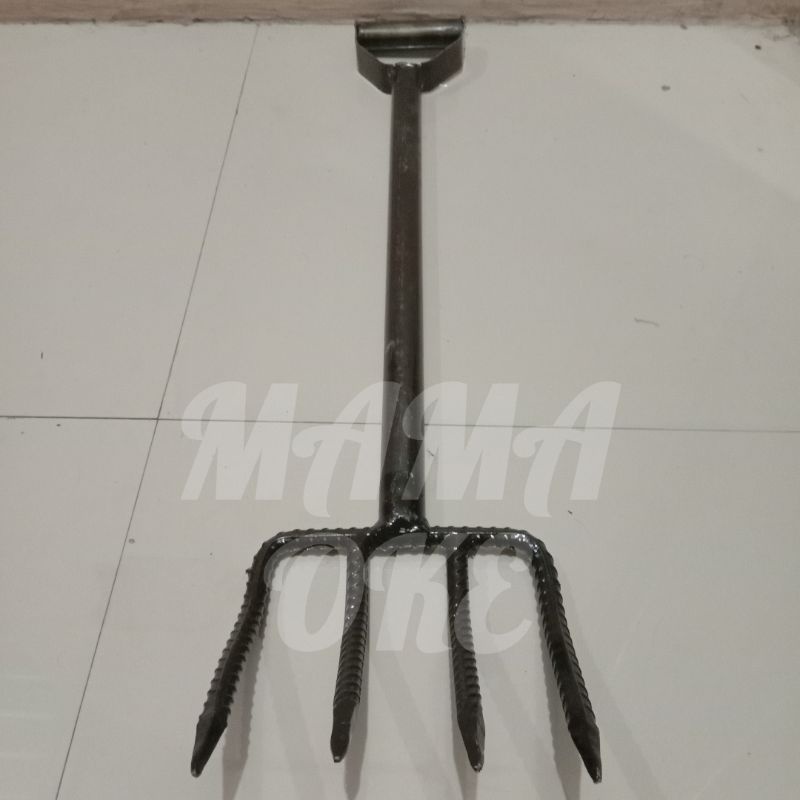 Jual Garpu Tanah Baja Ulir / Garpu Injak Gigi 4 | Shopee Indonesia