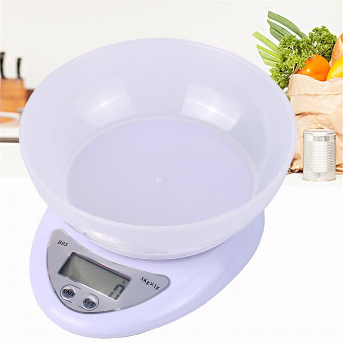 Jual timbangan dapur kue bonus mangkok digital B05 kitchen scale ...