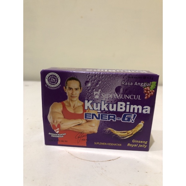 Jual Kuku Bima Energi Sidomuncul 1 box isi 6 sachet Minuman Suplemen ...