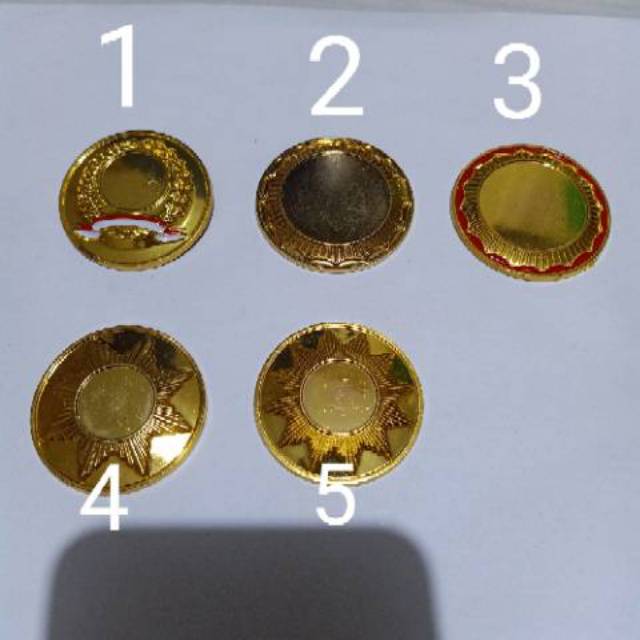 Jual Pin Polos Pin Polosan Tanpa Logo Model Tumpuk Banyak Bentuk Satuan ...