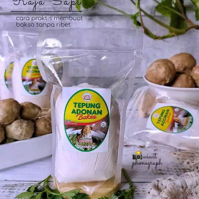 Jual Tepung adonan bakso RAJA SAPI | Shopee Indonesia