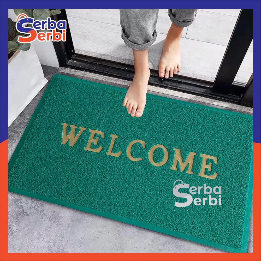 Jual SerbaSerbiGrosir - Keset Alas Kaki Pintu Welcome Alas Kaki Karet ...