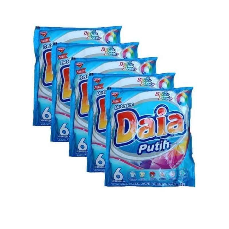 Jual DAIA DETERGEN BUBUK SACHET ISI 6 SACHET - RANDOM** | Shopee Indonesia