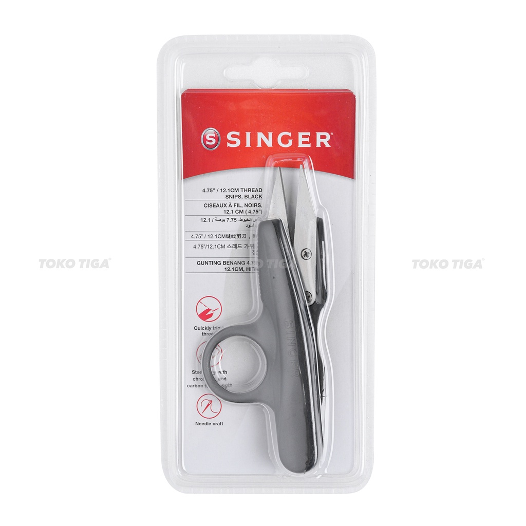 Jual Gunting Benang SINGER Dengan Jempol / Thread Cutter 4,75 Inch ...