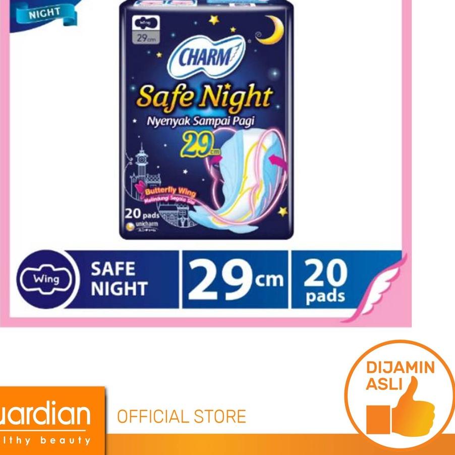 Jual CHARM BODY FIT NIGHT WING 29CM 20S | Shopee Indonesia