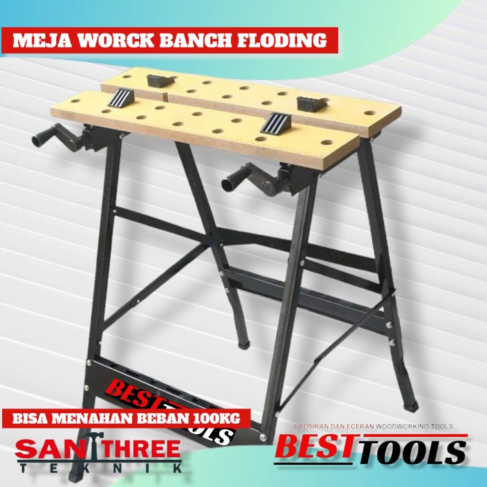 Jual Work Bench Table Folding Meja Kerja Kayu Pertukangan Gergaji ...