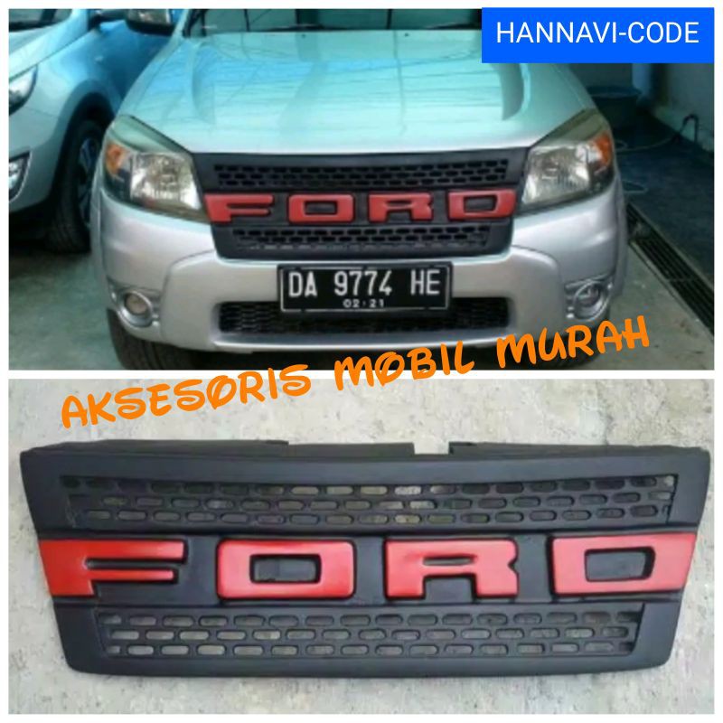 Jual Grill Ford RANGER - EVEREST T5 2008 2009 2010 2011 Model RAPTOR ...