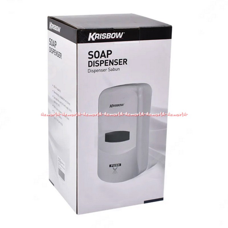 Jual Krisbow Soap Dispenser 600ml Tempat Sabun Mandi Sabun Cuci Tangan ...