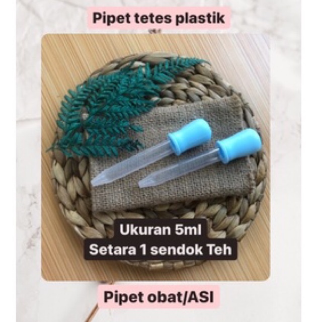 Jual pipet tetes obat/Asi | Shopee Indonesia