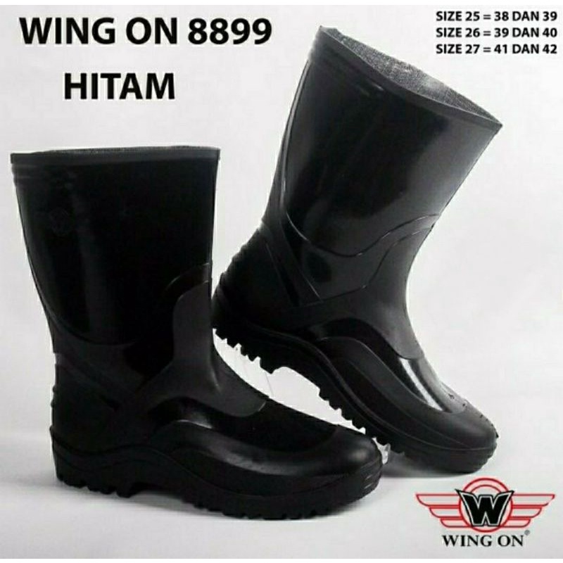 Jual Sepatu Boots WING ON Pendek (Bisa COD) | Shopee Indonesia