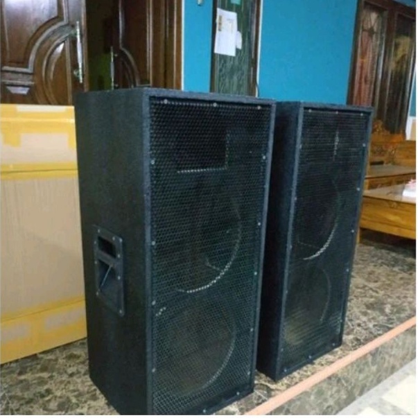 Jual box speaker double 12 inch plus tweeter | Shopee Indonesia