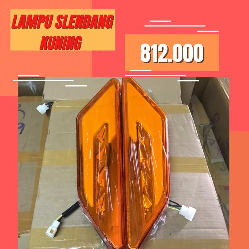 Jual LAMPU SLENDANG KUNING JETBUS 3 // LAMPU SLENDANG TRUCK 24V ...