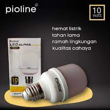 Jual Lampu LED Tabung Murah Kapsul PIOLINE Alpha 10 watt Putih | Shopee Indonesia
