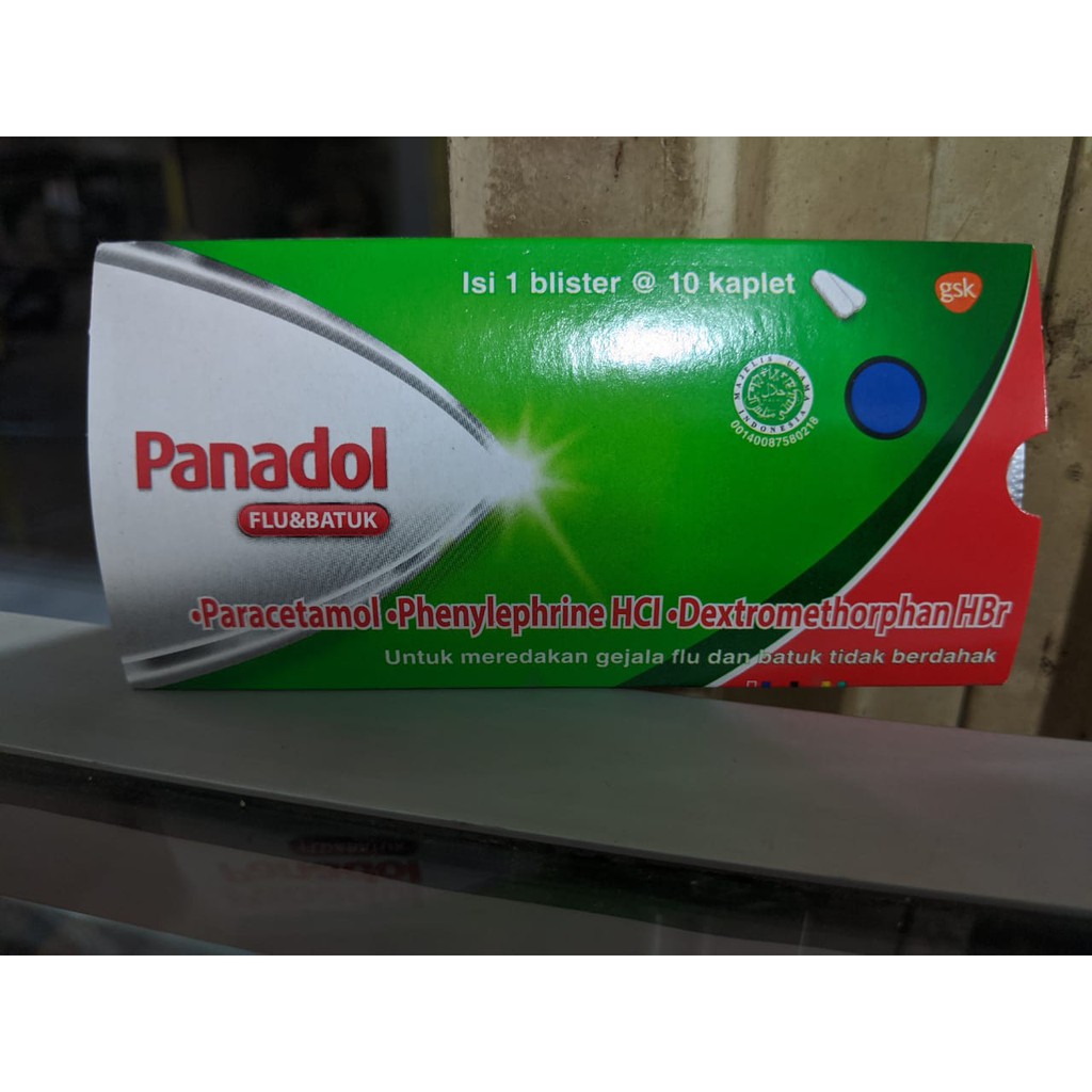 Jual Panadol Flu dan Batuk Kaplet (per strip) | Shopee Indonesia