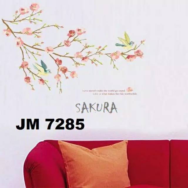Jual STIKER DINDING RANTING SAKURA | Shopee Indonesia